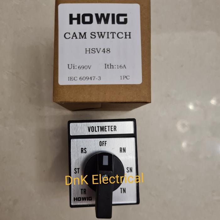 Jual Voltmeter Selector Switch Merk Howig HSV48 - Jakarta Barat - DnK ...