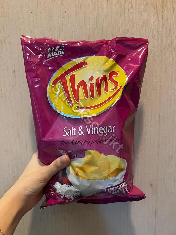 Jual THINS POTATO CHIPS ORIGINAL / SOUR CREAM CHIVES / SALT & VINEGAR ...