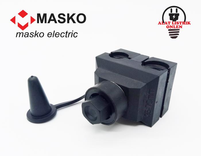 Jual KONEKTOR KABEL PLN Connector Kedap air Anti Panas MASKO 35700625 ...