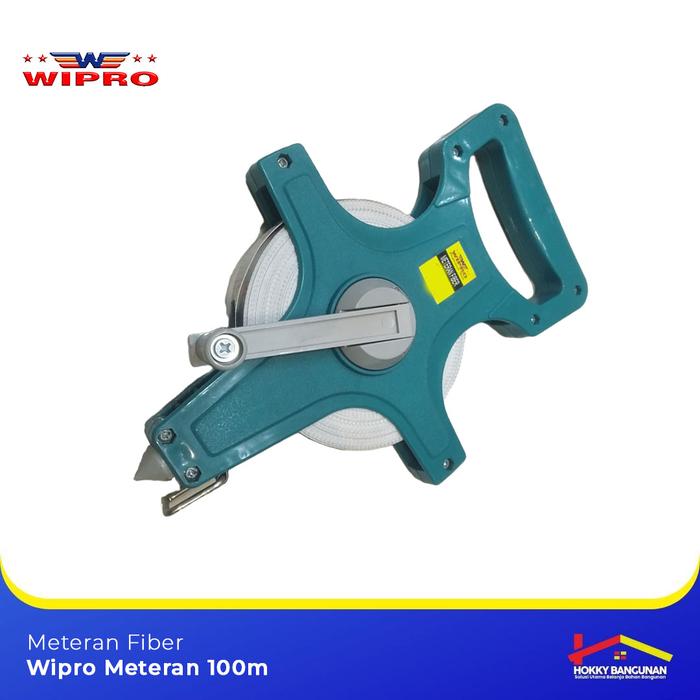 Jual Meteran Roll 100 Meter - Meteran Fiber Wipro 100M - Fiber Glass ...
