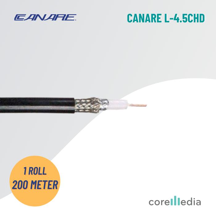 Promo Canare L-4.5CHD 75 Ohm Flexible Digital Coaxial Cable (200 Meter) Cicil 0% 3x - Jakarta ...