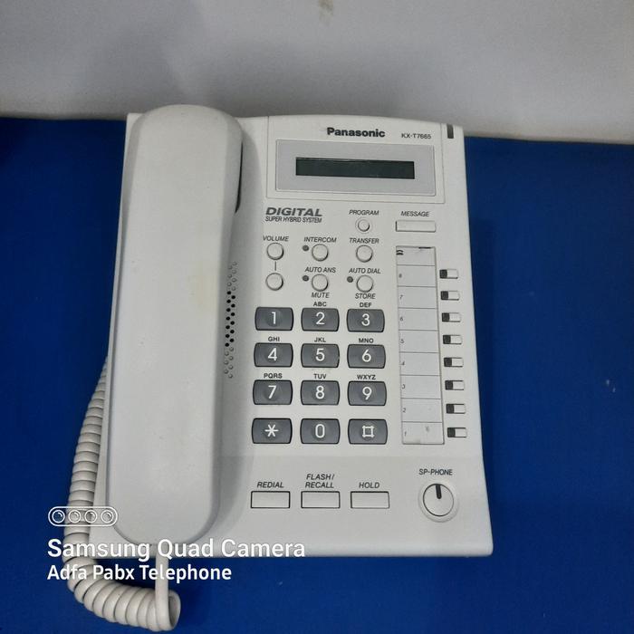 Jual TELEPON PANASONIC KX-T7665 TELEPON PABX - Jakarta Pusat - adfaphone | Tokopedia