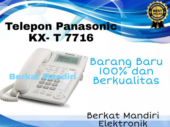 Jual KX-T7716 Telepon Panasonic Kabel With Speaker Phone & Caller ID - Jakarta Barat ...
