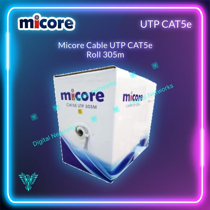 Jual Micore Cable UTP CAT 5e CAT5e Roll 305m - Kota Surabaya ...