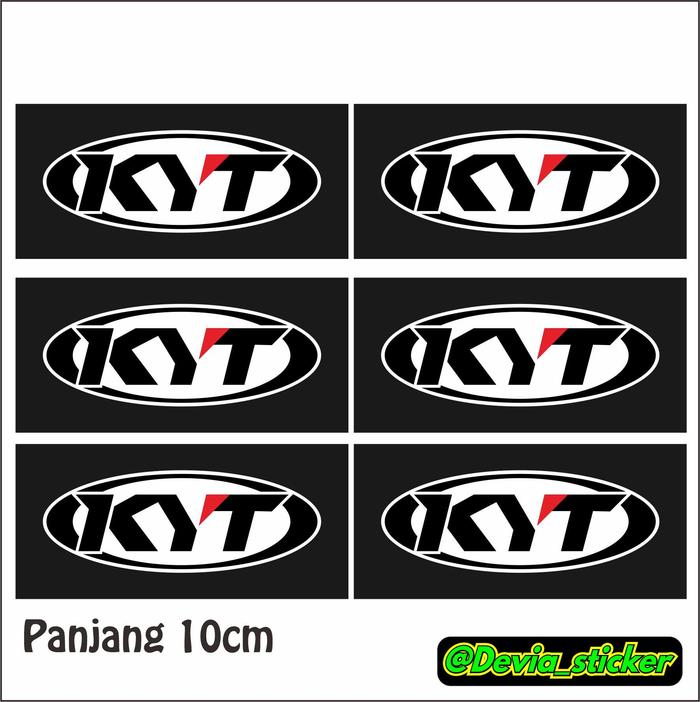 Jual KYT stiker Cutting Sticker Aksesoris Helm motor - Kab. Tangerang ...