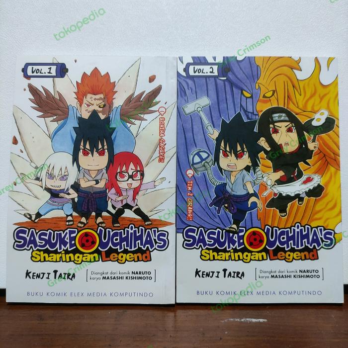 Jual komik sasuke uchiha sharingan legend - Kota Depok - Grey Crimson ...