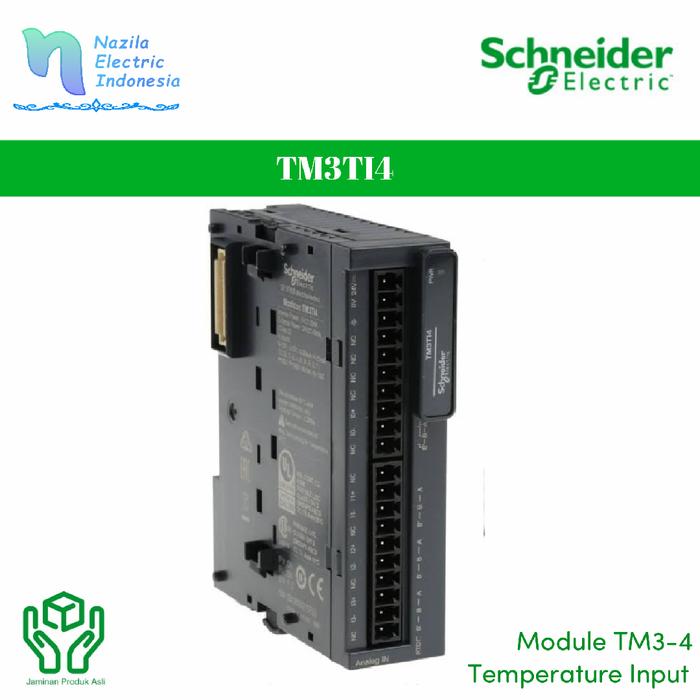 Jual Schneider TM3TI4 Modicon TM3-4 Analog Input Temperature Original - Kota Surabaya - Nazila ...