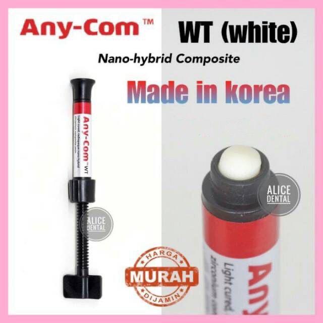 Jual Dental resin composite WT white komposit veneer gigi putih natural ...