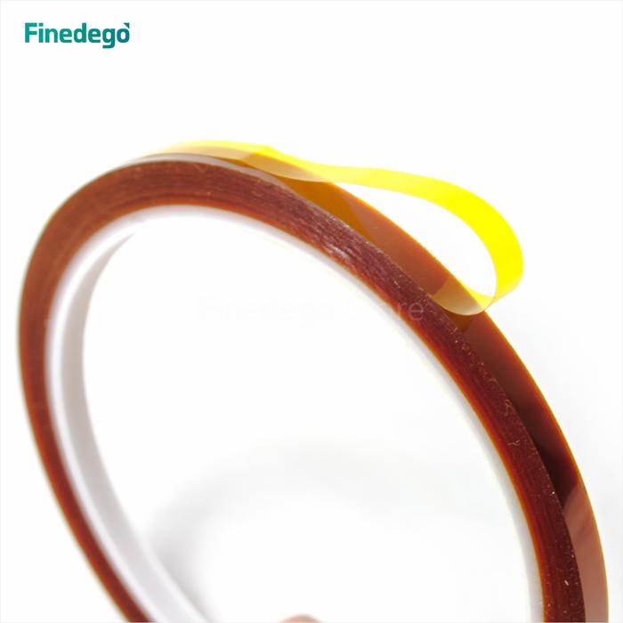 Jual Isolasi Anti Panas 5mm heat tape solasi Polyimide Kapton isolator ...