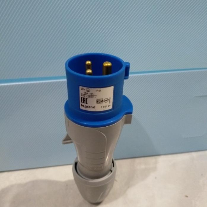 Jual LEGRAND 555124 STRAIGHT PLUG 16A, 2P+E, 200/250V, IP44 - Jakarta ...