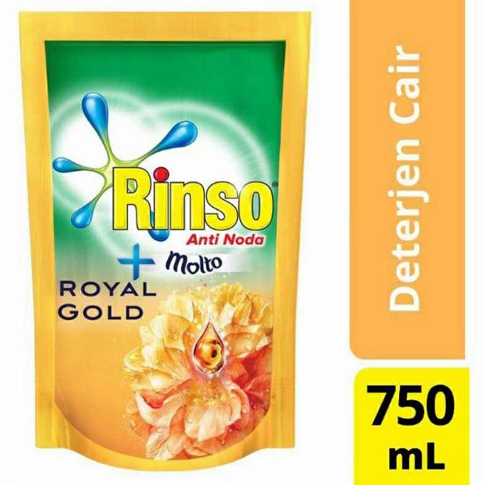 Jual deterjen cair Rinso 750 ml - Royal gold - Kota Semarang - KiyoKei ...