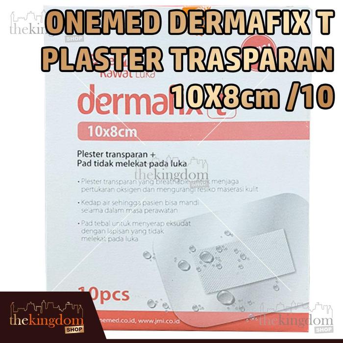 Jual Onemed Dermafix T Plester Luka Anti Air Transparant Box P3K ...