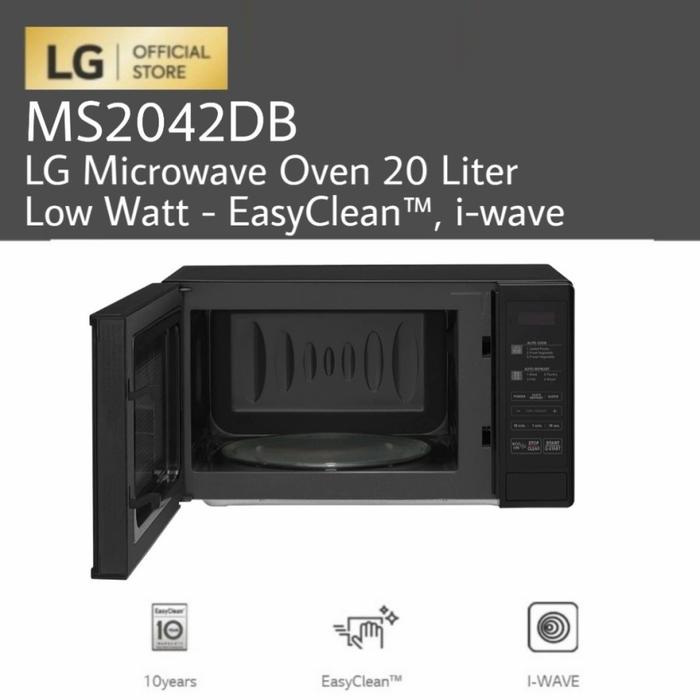 Jual Lg Ms2042db Microwave Oven 20 Liter Easycleanâ„¢ I-wave Di Seller ...