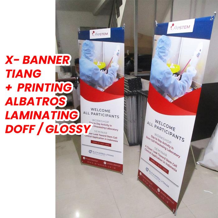 Jual X BANNER / STAND BANNER / CETAK PRINT X BENNER - Jakarta Barat ...