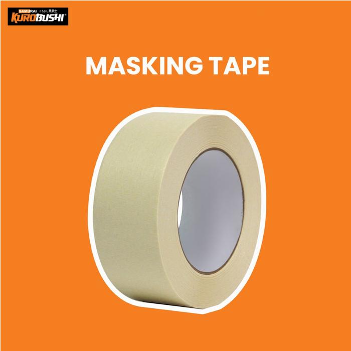 Jual Lakban Kertas / Masking Tape 1" Untuk Bantu Pengecatan - Jakarta ...