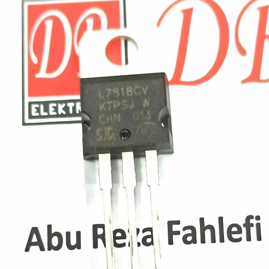 Jual Transistor IC regulator ST 7818 L7818 Asli CHN - Kota Depok - DR ...
