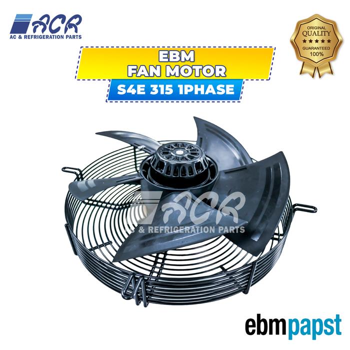 Jual Axial Fan Motor Ebm S4E 315 1phase - Axial Fan Motor Merk EBM - Jakarta Barat - ACR Parts ...