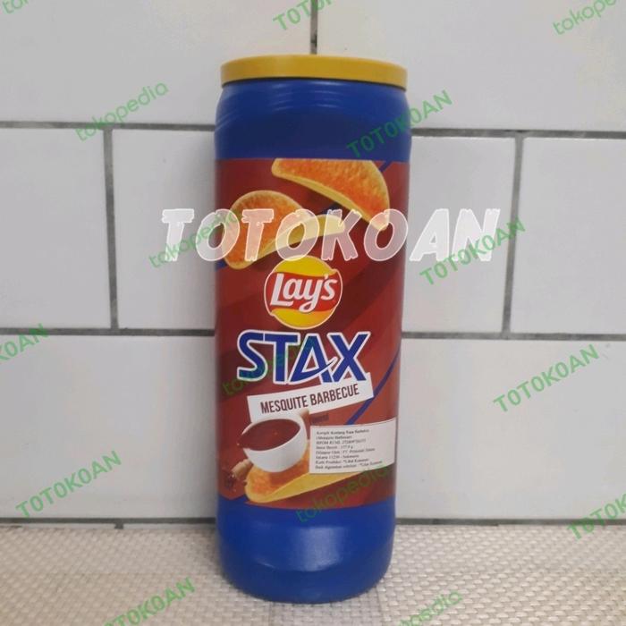 LAY'S® STAX® Mesquite BBQ Flavored Potato Crisps, 47% OFF