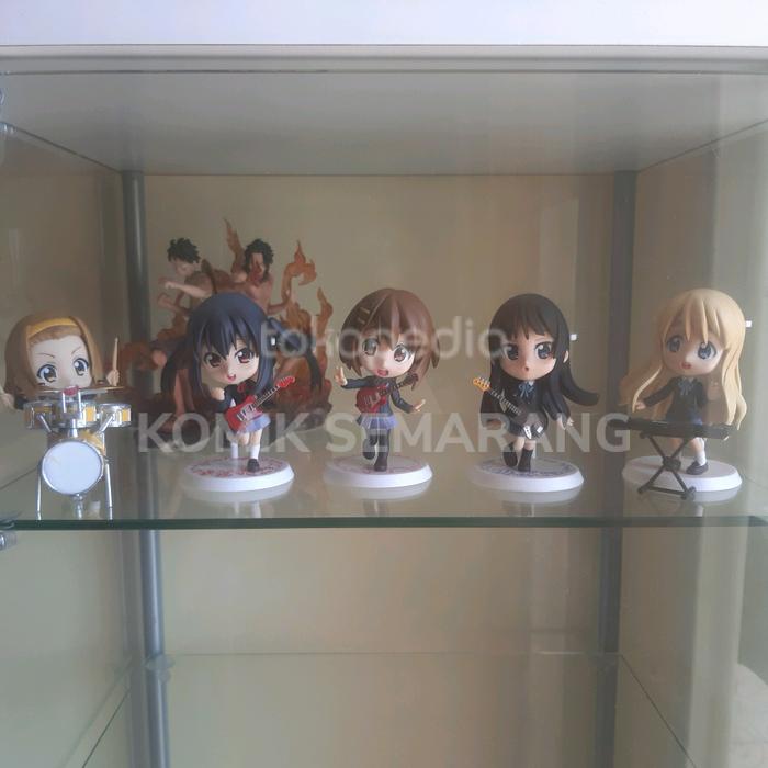 Jual K-On! SET Yui Mio Azusa Mugi Ritsu Action Figure Chibi Petit ...