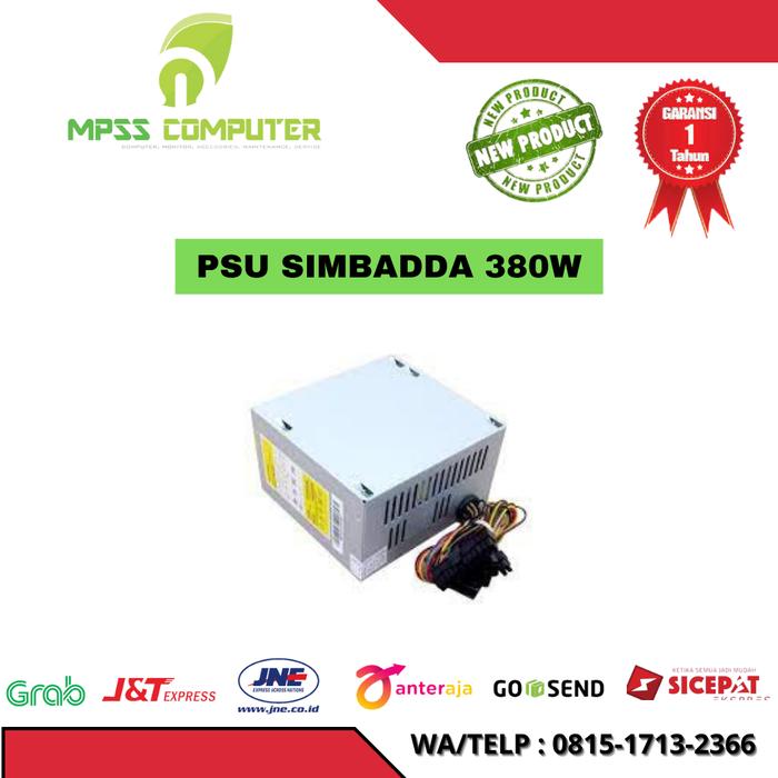 Jual POWER SUPPLY SIMBADDA 380 WATT - Jakarta Pusat - MPSS COMPUTER JAKARTA | Tokopedia