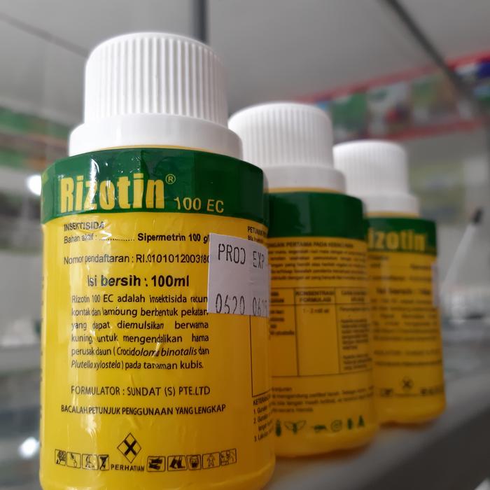 Jual Rizotin 100EC 100ml Insektisida Pencegah dan Pembasmi Hama Tanaman ...