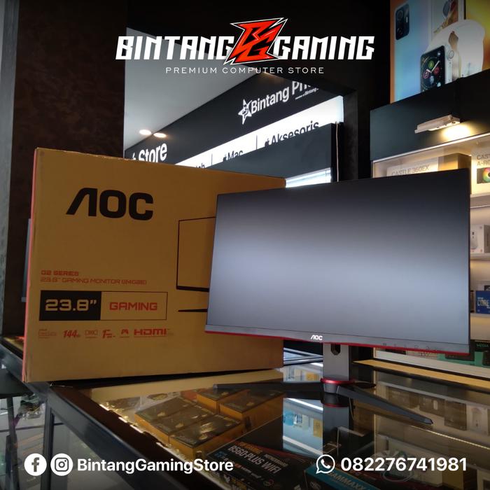 Jual Monitor Gaming LED AOC 24G2SE FHD 23.8" 165Hz 1ms IPS (24 inch ...