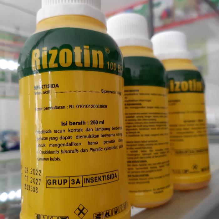 Jual Rizotin 100EC 250ml Insektisida Pencegah dan Pembasmi Hama Tanaman ...