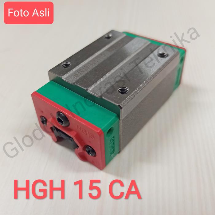 Promo linear guide bearing sliding hgh 15 hgh15 hg15 15mm hgh15ca block ...