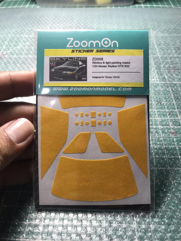 Jual ZoomOn masking window and light for Tamiya 1/24 scale r32 - Kota ...
