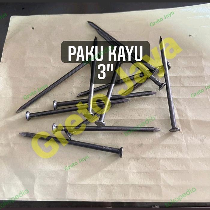 Jual ( 3" ) Paku Usuk Kayu 7cm 7 cm Biasa 3 inch in inc - Kota Surabaya ...