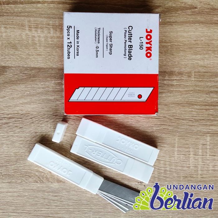 Jual Isi Cutter Joyko L-150 - Kota Bandung - Kemasan Berlian 90 | Tokopedia