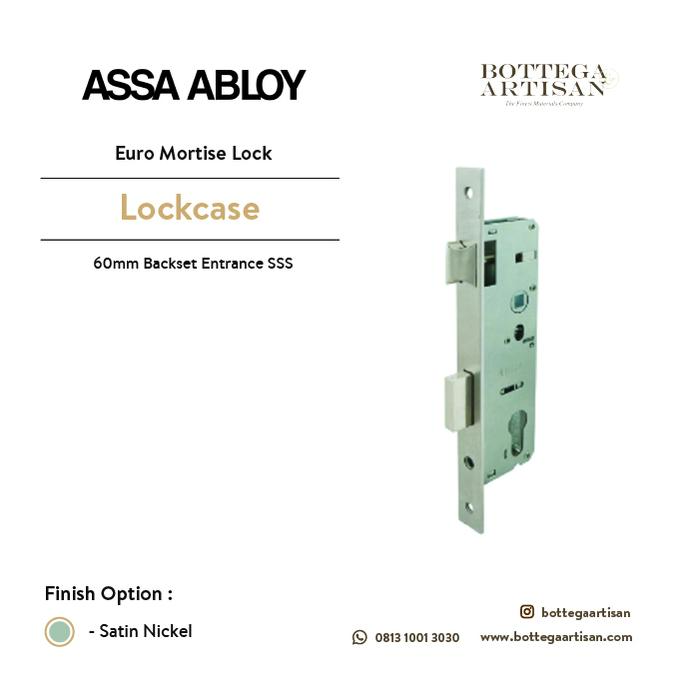 Jual Assa Abloy Euro Mortise Lockcase 60mm Backset - AA5103 6072-F ...