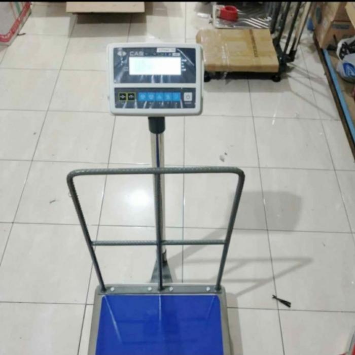 Jual timbangan duduk / barang / industri CAS HDI cap 500kg uk size plat form 50x60cm 500kg ...