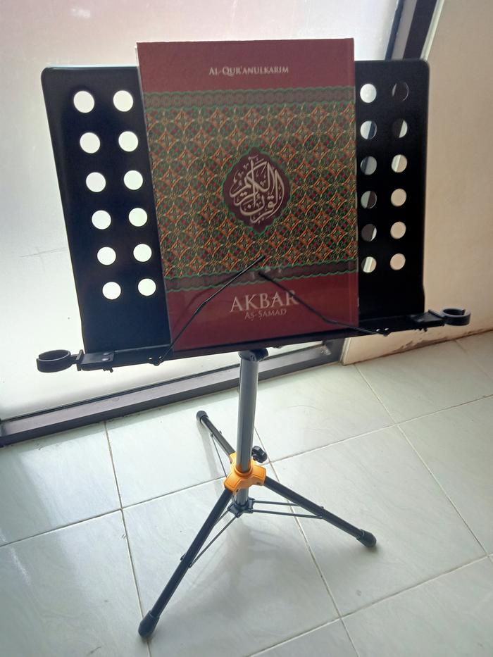 Jual Standing Quran Penyangga Al Quran BESAR dan Quran Ar Razzaq PAKET ...