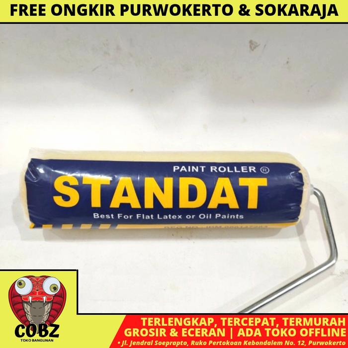 Jual 9 INCH / STANDAT BUSA KUAS ROLL CAT BESAR + GAGANG - Kab. Banyumas ...