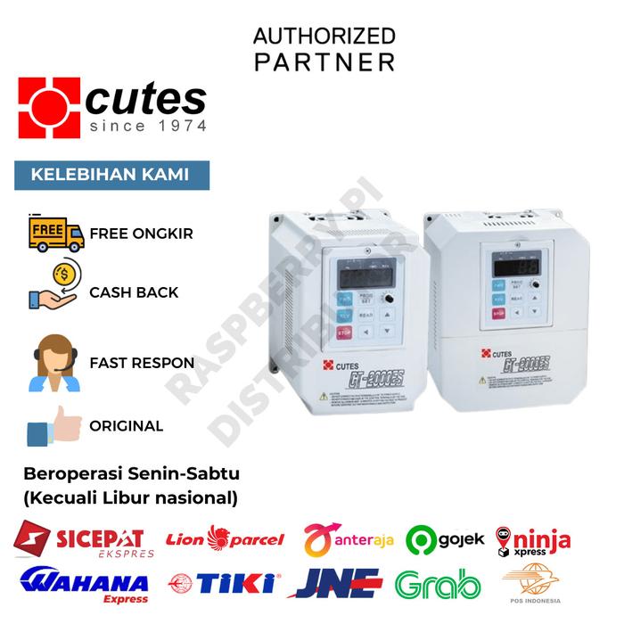Jual INVERTER CUTES CT2002ES-A75 0.75KW 3Phase/1Phase 220V - Jakarta ...