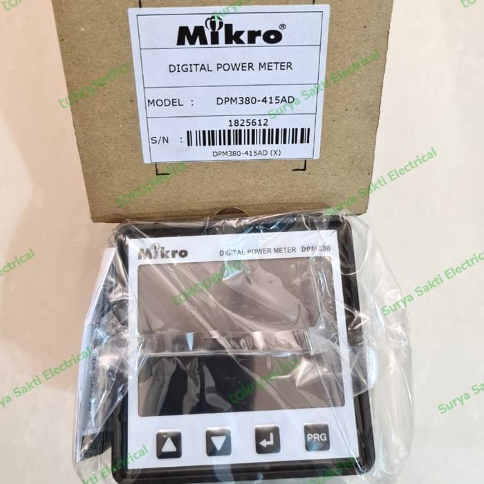 Jual Mikro DPM380-415AD//DPM 380-415AD Digital Power Meter with Modbus - Jakarta Pusat - Surya ...