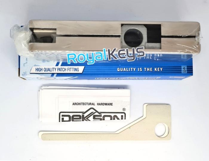 Jual Patch Fitting PT 30 Dekson Dekkson Penjepit Engsel Pintu Kaca Atas ...