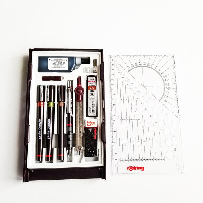 Jual Rotring Isograph Master Set 5ct Technical Pen - 699450 Di Seller ...