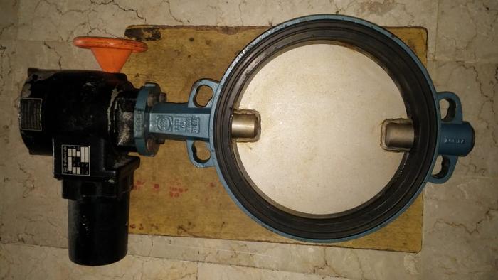Jual EBRO T 211-A DN300 PN6/19 Butterfly Valve Electric GearBox PTFE ...