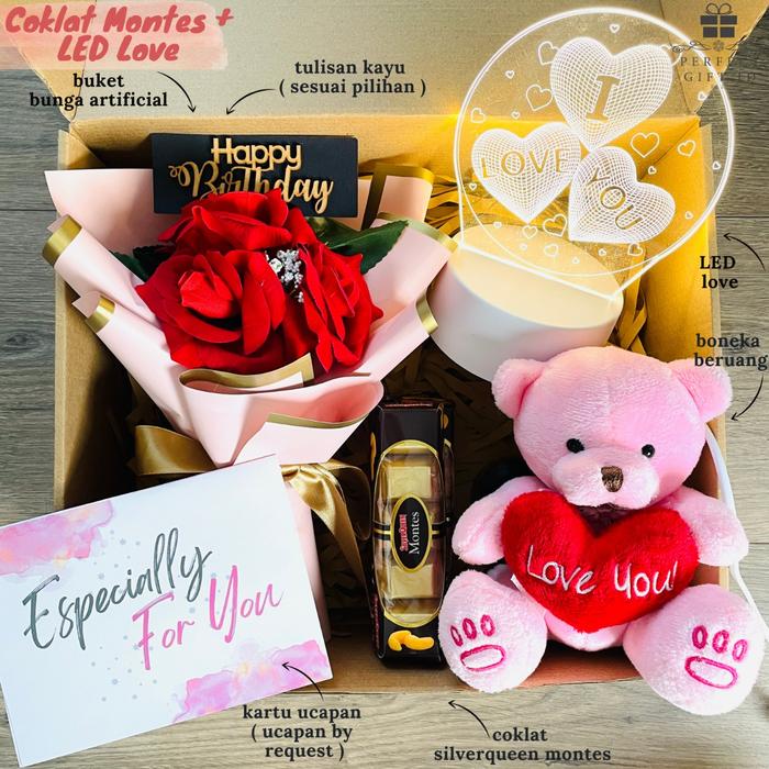Jual Hampers Kado Cewek Hadiah Ultah Kado Ultah Kado Anniversary Kado ...