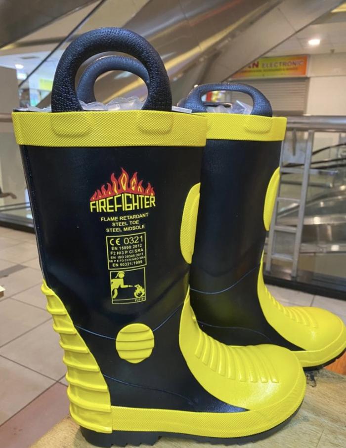 Jual Sepatu Pemadam Fire Fighter Termurah/ Sepatu Pemadam Kebakaran ...