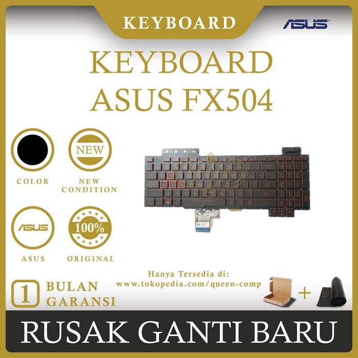 Jual Keyboard Laptop Asus TUF FX504 FX505 FX504GD FX505D Backlit ...