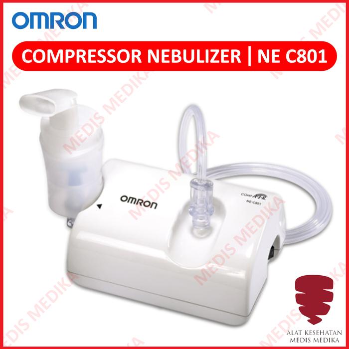 Jual Omron Ne-c801 Compressor Nebulizer Nebul Alat Uap Terapi Asma Ne ...