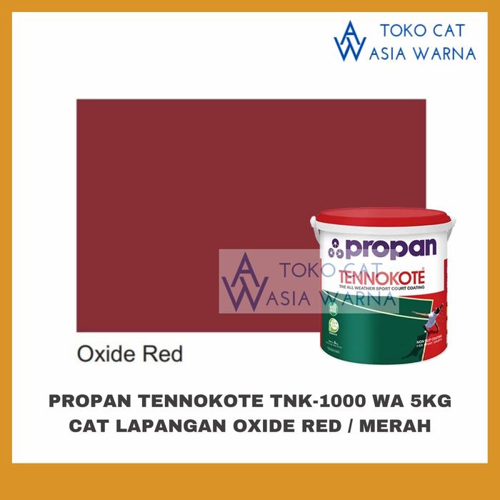 Jual PROPAN TENNOKOTE TNK 1000 WA CAT LAPANGAN 5 KG - OXIDE RED / MERAH ...
