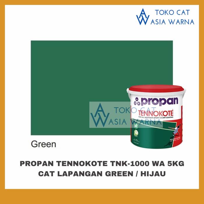 Jual PROPAN TENNOKOTE TNK 1000 WA CAT LAPANGAN 5 KG - GREEN / HIJAU ...