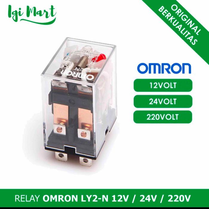 Jual Rellay OMRON LY2 220V + socket 8 pin - Kota Surabaya - LUMINOUS ...