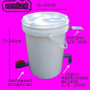 Jual Ember bio filter kolam ikan uk 25L - Kab. Bekasi - Vareliunk ...