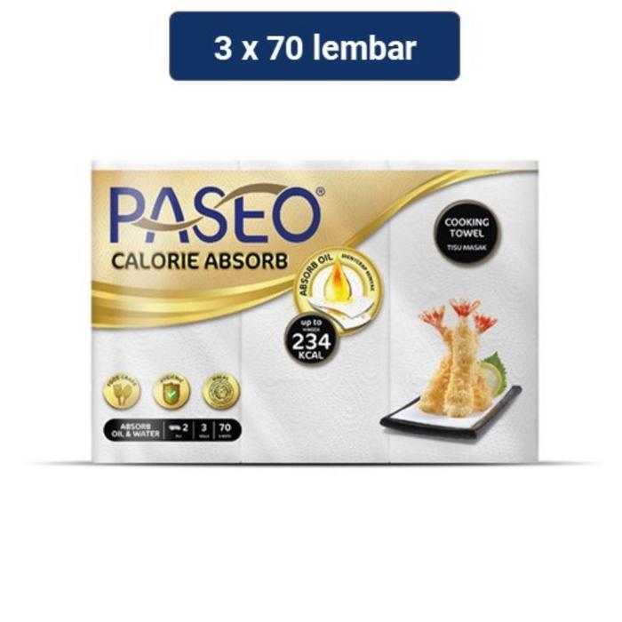 Jual Tissue Paseo Serap Minyak Makanan/ Kitchen Towel / Tissue Dapur ...