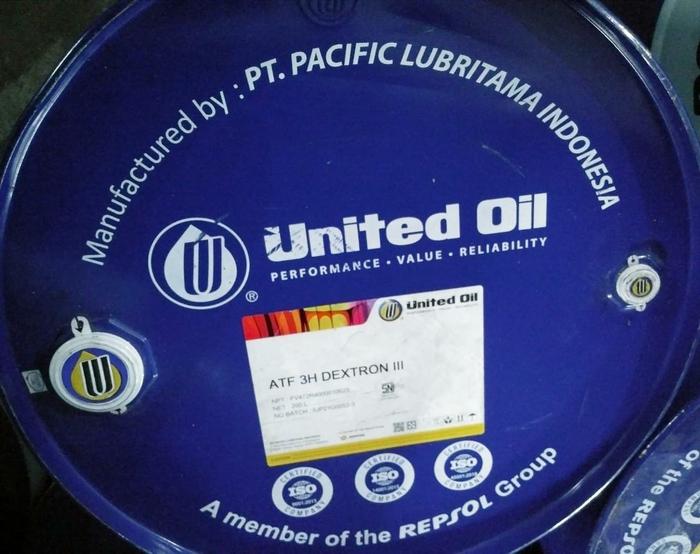 Jual OLI UNITED UNIMATIC ATF 3H DEXTRON III [200L] DRUM - Kota Makassar ...